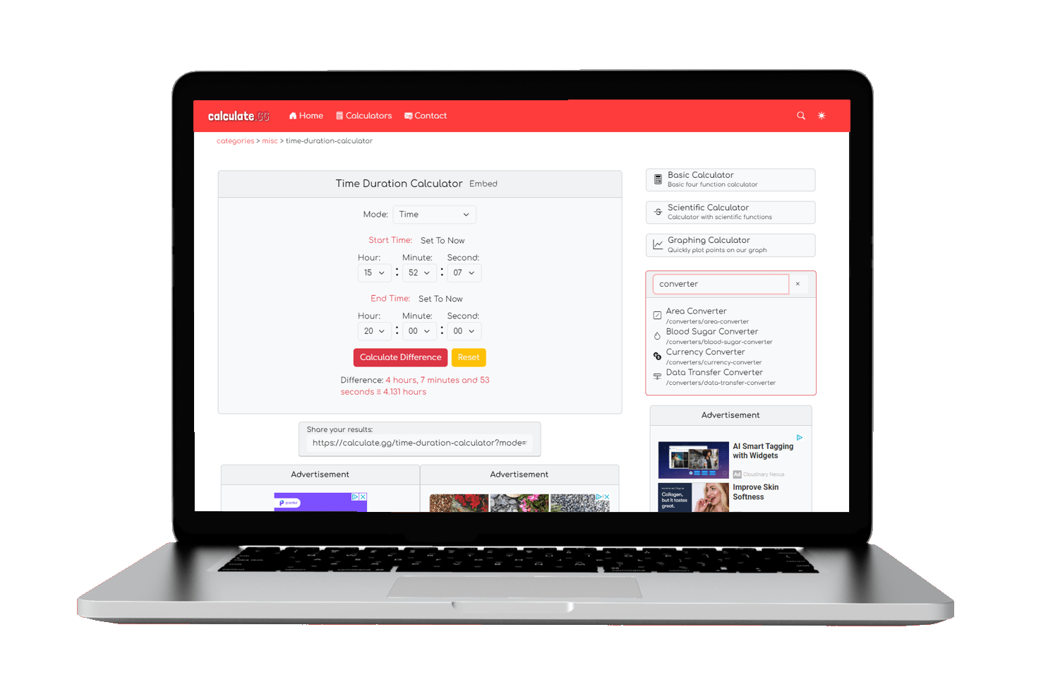 calculate.gg | Maths | Finances | Health | Converters | + More